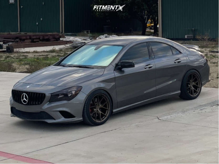 2016 Mercedes-Benz CLA250 Base with 18x9.5 Aodhan Aff7 and Michelin ...