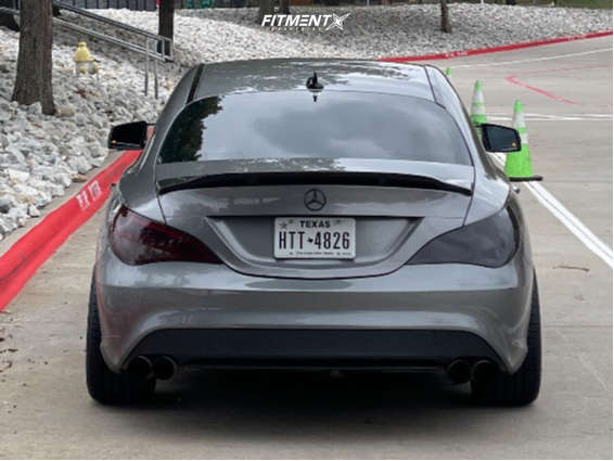 2016 Mercedes-Benz CLA250 Base with 18x9.5 Aodhan Aff7 and Michelin ...