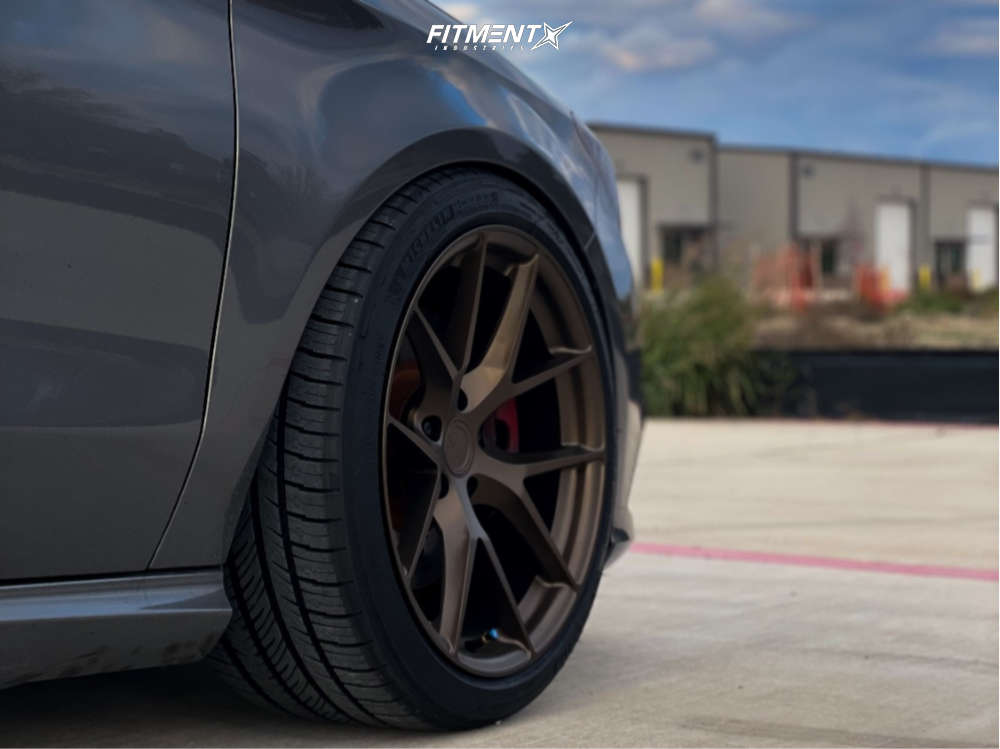 2016 Mercedes-Benz CLA250 Base with 18x9.5 Aodhan Aff7 and Michelin ...