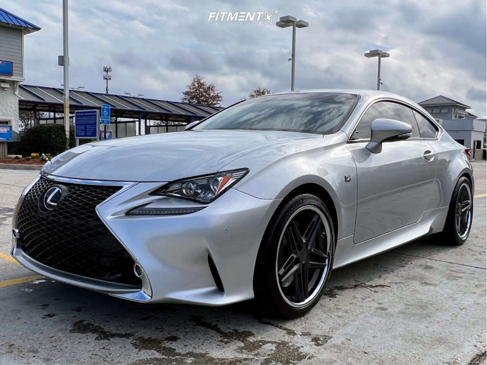 2015 Lexus RC350 F Sport with 19x8.5 Ferrada Cm1 and Michelin 235x40 on ...