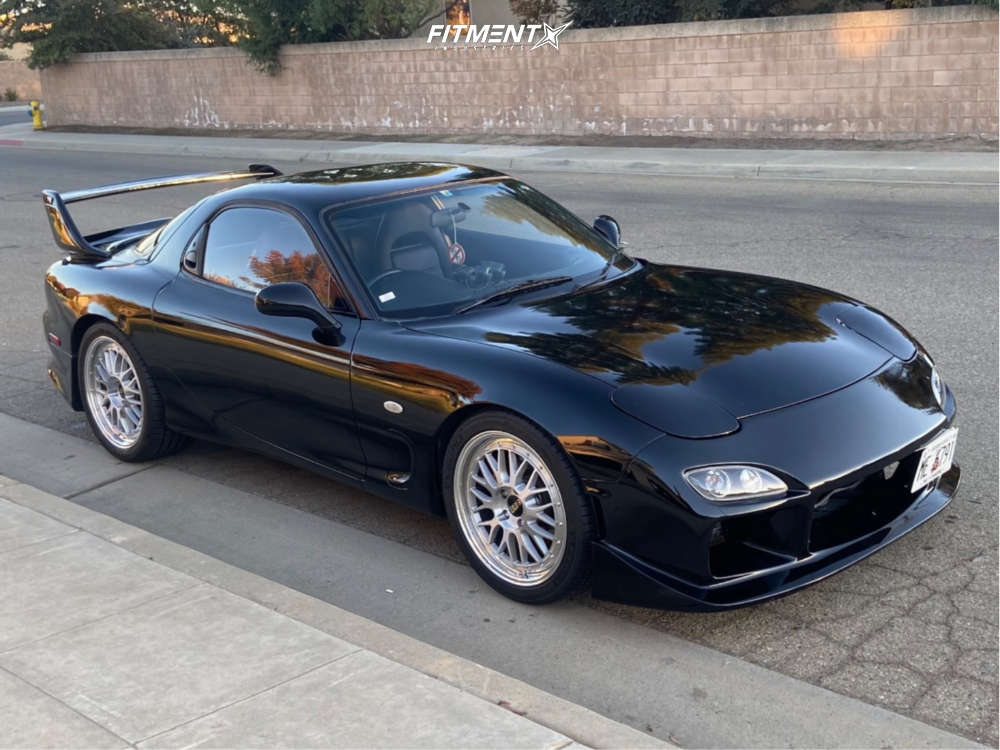1996 Mazda RX-7 RB with 18x8 BBS Lm and Michelin 235x40 on Coilovers ...