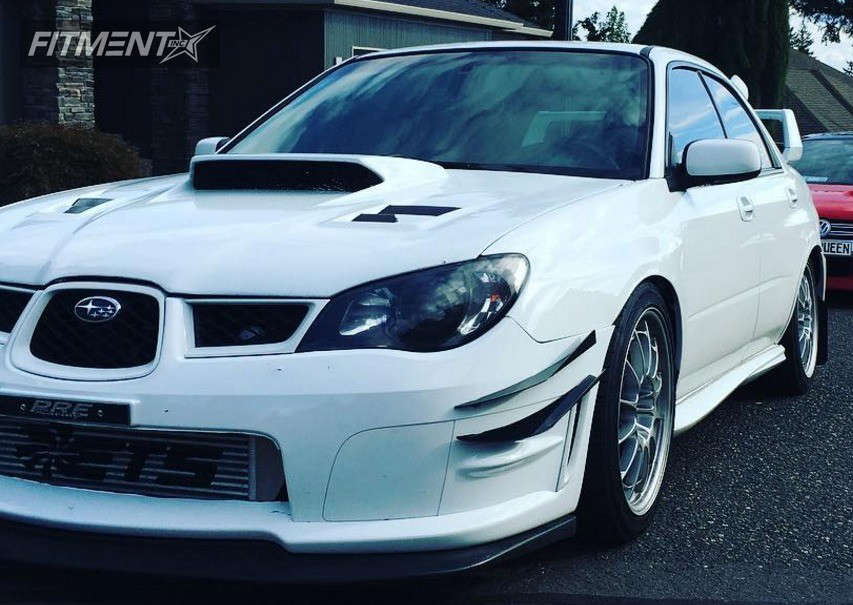 2006 Subaru WRX STI Base with 18x9.5 Enkei Nt03 and Toyo Tires 245x45 ...