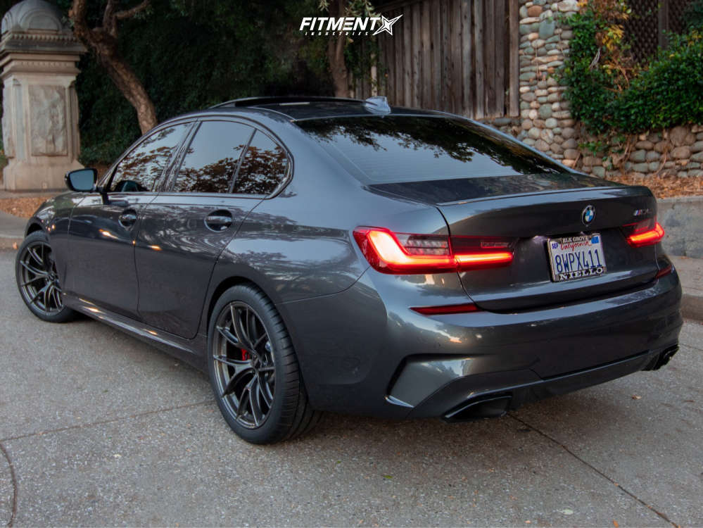2021 BMW M340i Base with 19x9 Apex Vs-5rs and Michelin 235x40 on Stock ...