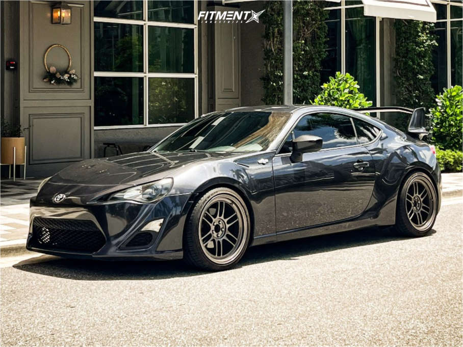 2013 Scion FR-S Base with 18x9.5 Enkei Rpf1 and Falken 245x35 on ...