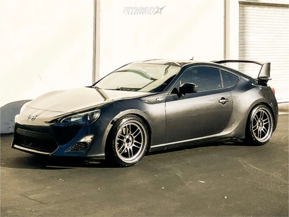 2013 Scion FR-S Base with 18x9.5 Enkei Rpf1 and Falken 245x35 on ...