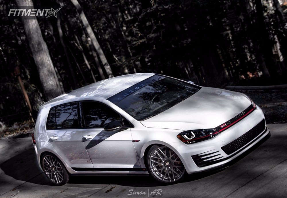2017 Volkswagen GTI Sport with 19x8.5 Rotiform Rse and Toyo Tires ...