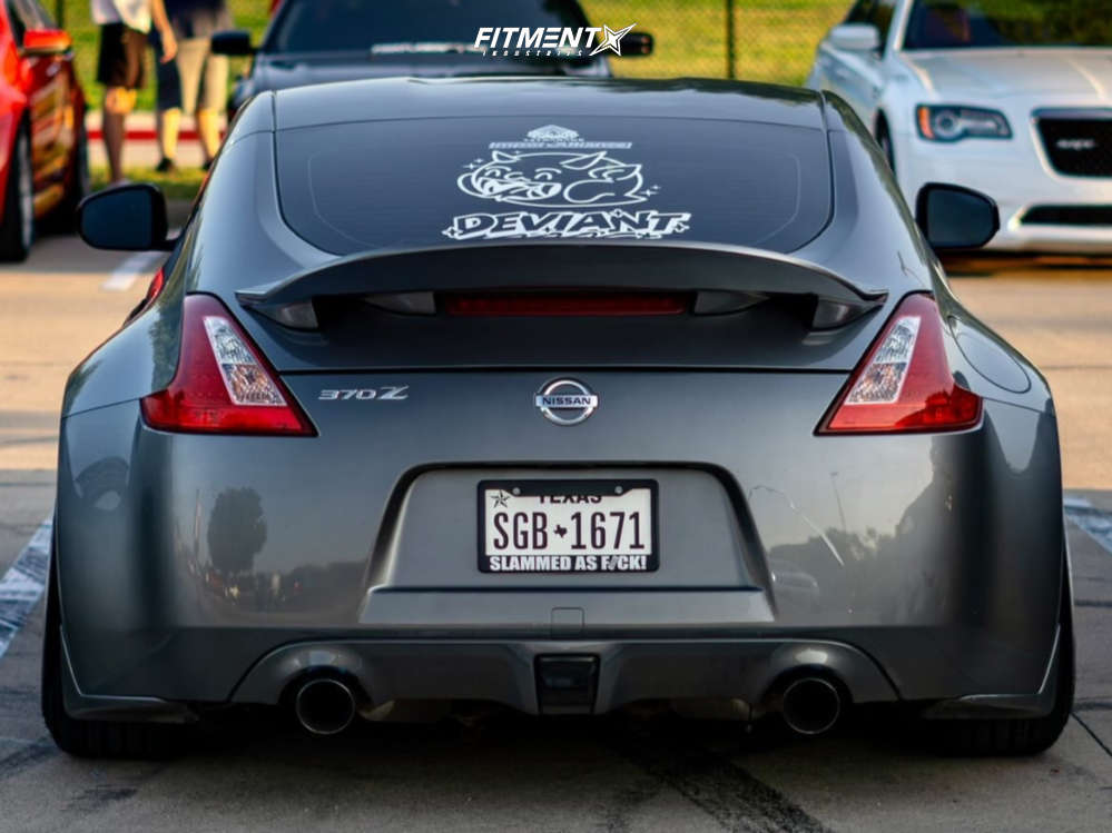 2017 Nissan 370Z Base with 19x9.5 ESR Sr08 and Hankook 245x40 on ...