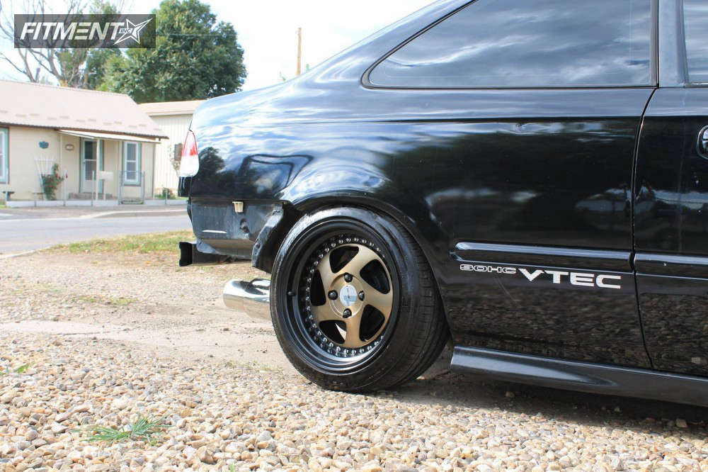 2000 Civic Offset Wheels