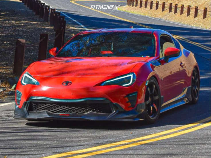 2017 Toyota 86 Base with 18x8.5 Gram Lights 57dr and Falken 225x40 on ...