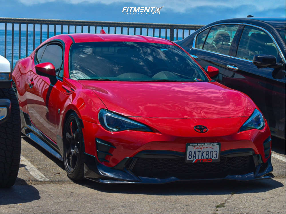 2017 Toyota 86 Base with 18x8.5 Gram Lights 57dr and Falken 225x40 on ...