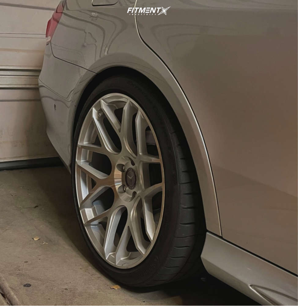2014 Mercedes-Benz E350 other with 19x8.5 Aodhan Aff2 and Continental ...