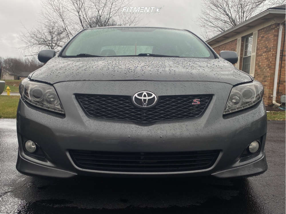 2010 Toyota Corolla S with 18x8.5 AVID1 Av6 and Toyo Tires 235x40 on ...