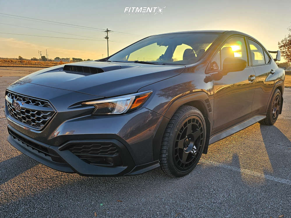 2022 Subaru WRX Base with 18x8.5 Fifteen52 Turbomac and Nitto 245x40 on ...