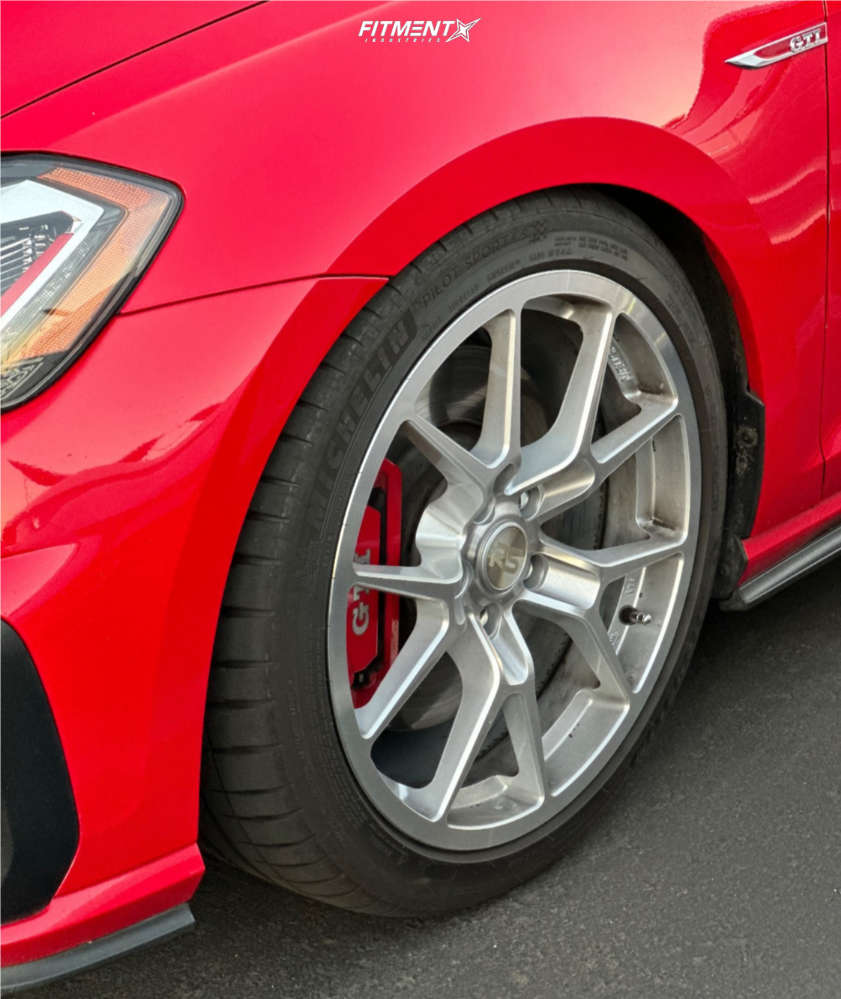2018 Volkswagen GTI SE with 18x8.5 Neuspeed Rse10 and Michelin 235x40 ...