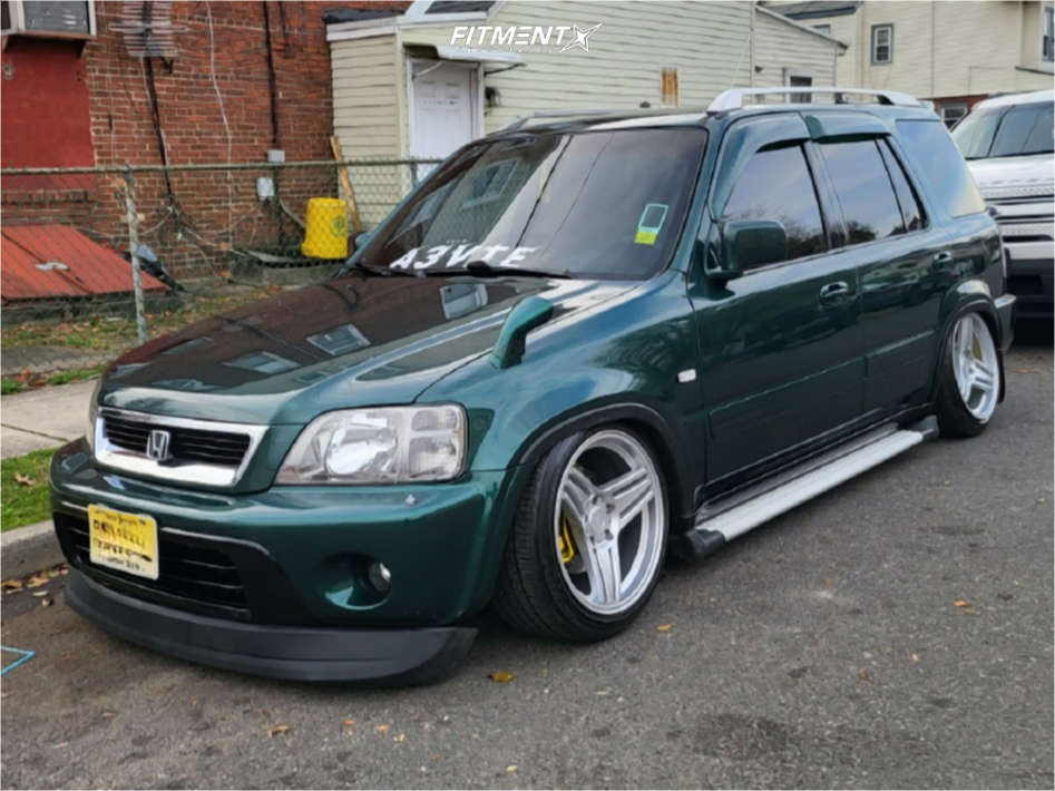 1998 Honda CR-V EX with 17x9 Anovia Treble and Falken 215x40 on Air ...