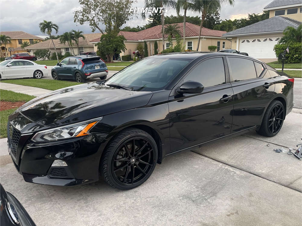 2020 Nissan Altima SR with 19x8.5 Konig Oversteer and Venom Power ...