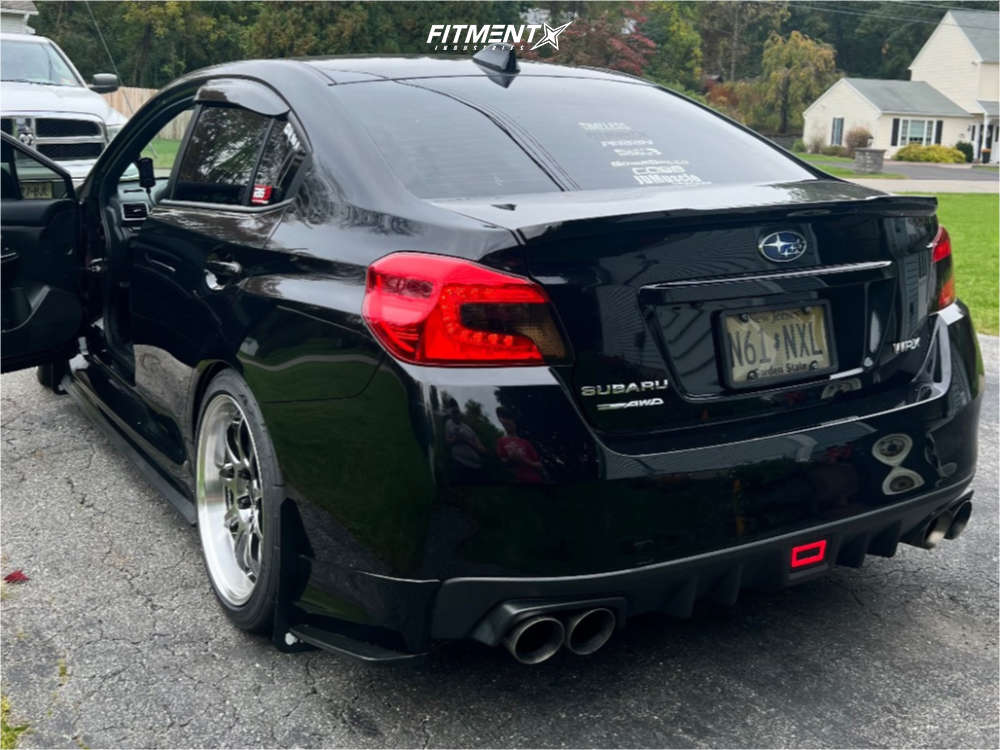 2018 Subaru WRX Premium with 18x9.5 Work Emotion D9r and Falken 265x35 ...