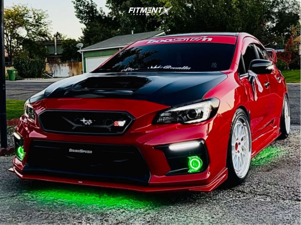 2021 Subaru WRX STI Base with 18x8.5 ESR Forged Classic Es1-t and Toyo ...