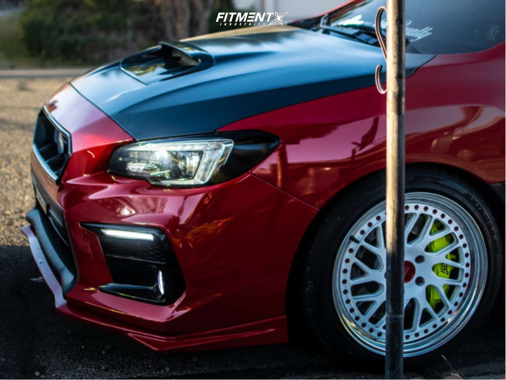 2021 Subaru WRX STI Base with 18x8.5 ESR Forged Classic Es1-t and Toyo ...
