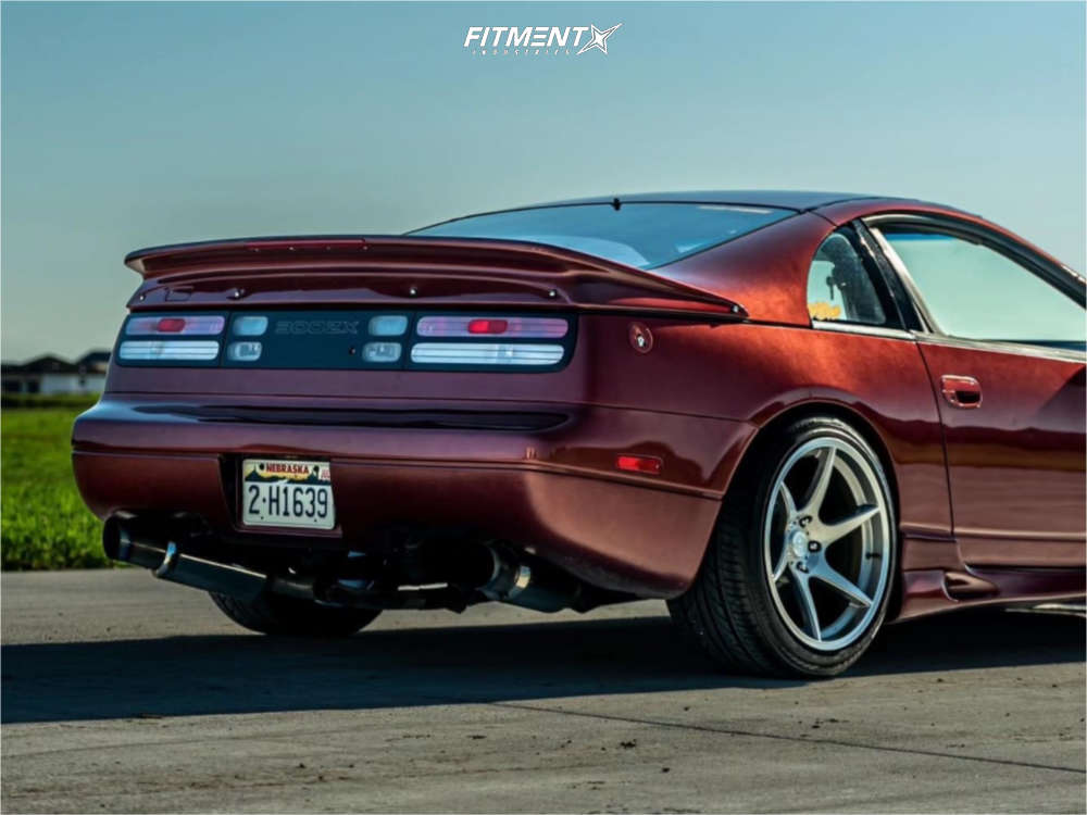1994 Nissan 300ZX Base with 18x9.5 Anovia Titan and Delinte 235x40 on ...