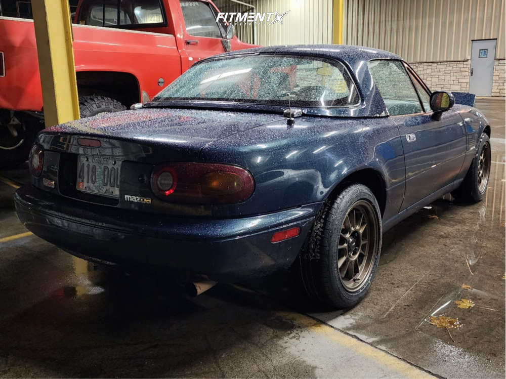 1997 Mazda Miata 1LE with 15x7.5 Konig Hypergram and Toyo Tires 195x45 ...