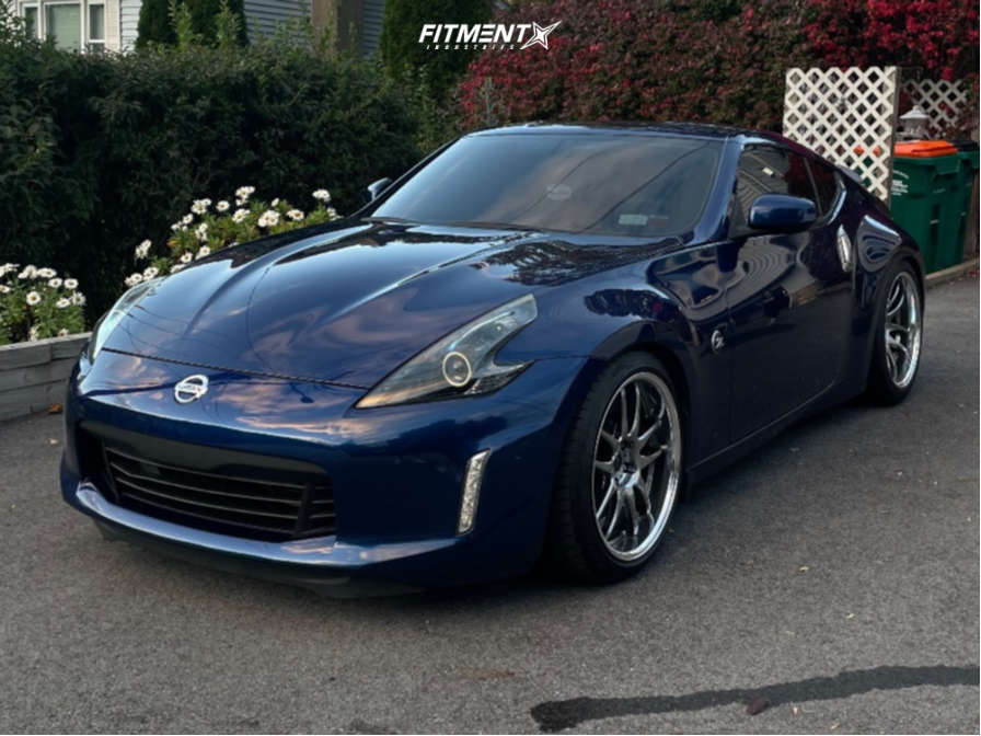 2019 Nissan 370Z Sport Tech with 19x9.5 Work Emotion Cr 2p and Michelin ...