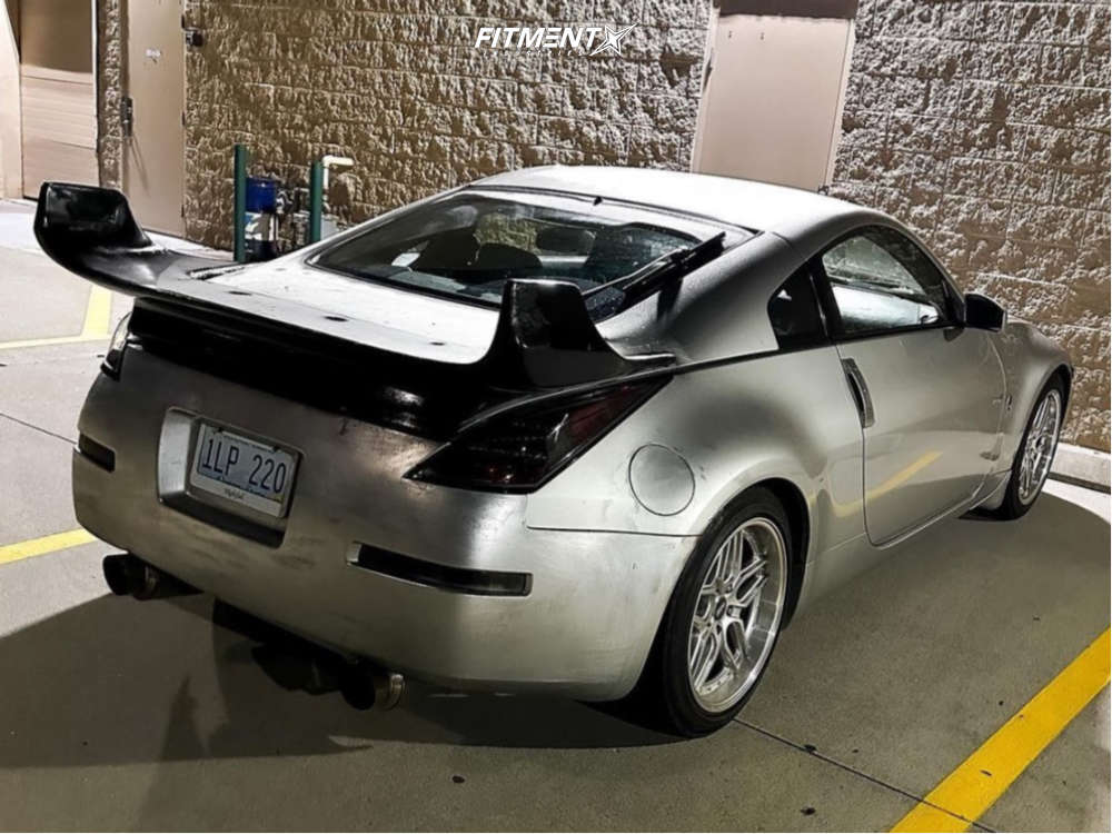 2003 Nissan 350Z Enthusiast with 18x9.5 ESR Cs15 and Prinx 245x40 on ...