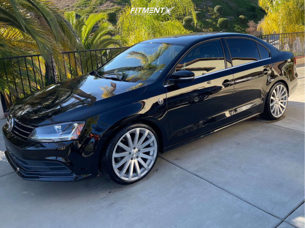 2017 Volkswagen Jetta SE with 19x8.5 MRR Hr9 and Lexani 225x35 on ...