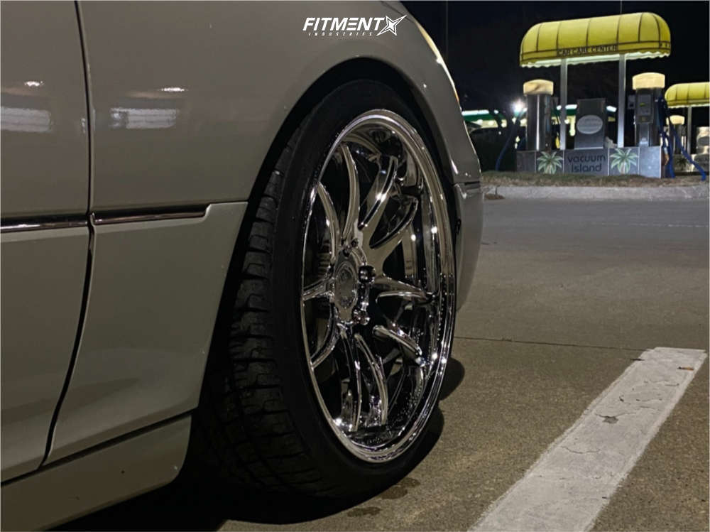 2002 Lexus LS430 Base with 19x9.5 Aodhan Ds02 and Radar 235x35 on ...