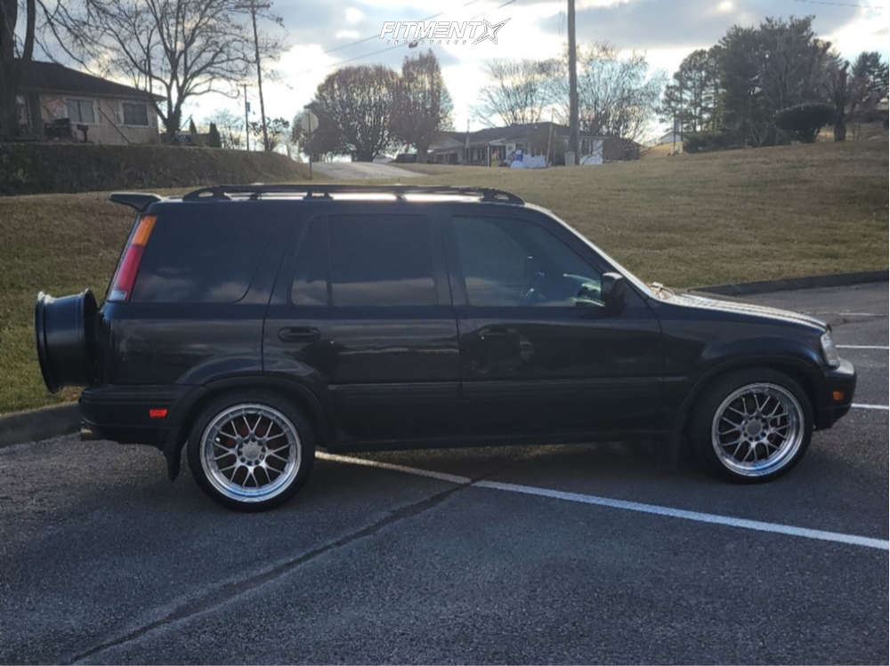 2000 Honda CR-V EX with 18x8.5 F1R F21 and Vercelli 225x40 on Coilovers ...