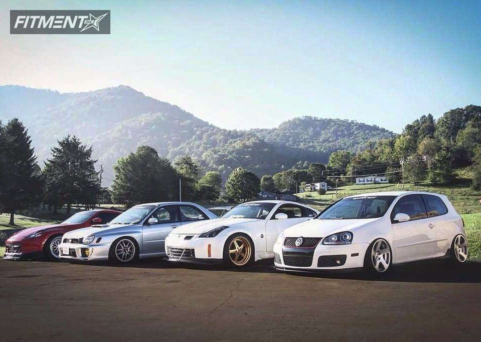 2006 Volkswagen GTI Base with 18x9.5 Rotiform Tmb and Hankook 225x40 on ...