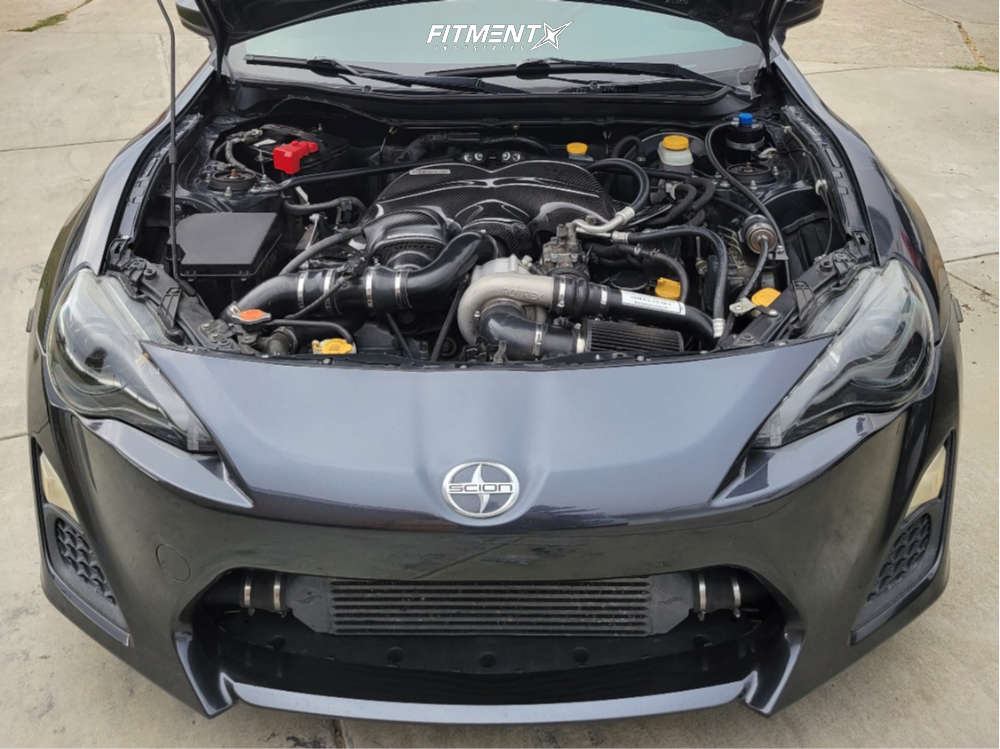 2013 Scion FR-S Base with 18x9 Work Meister S1 3p and Michelin 245x40 on Coilovers | 2842026 ...