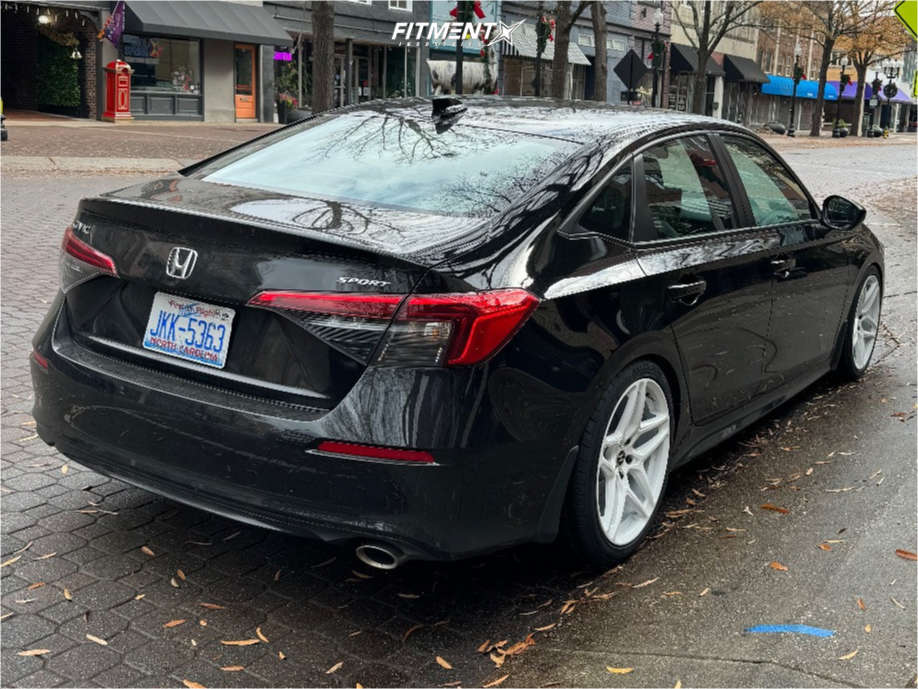 2023 Honda Civic Sport with 18x8.5 Heritage Ebisu MonoC and Vercelli ...