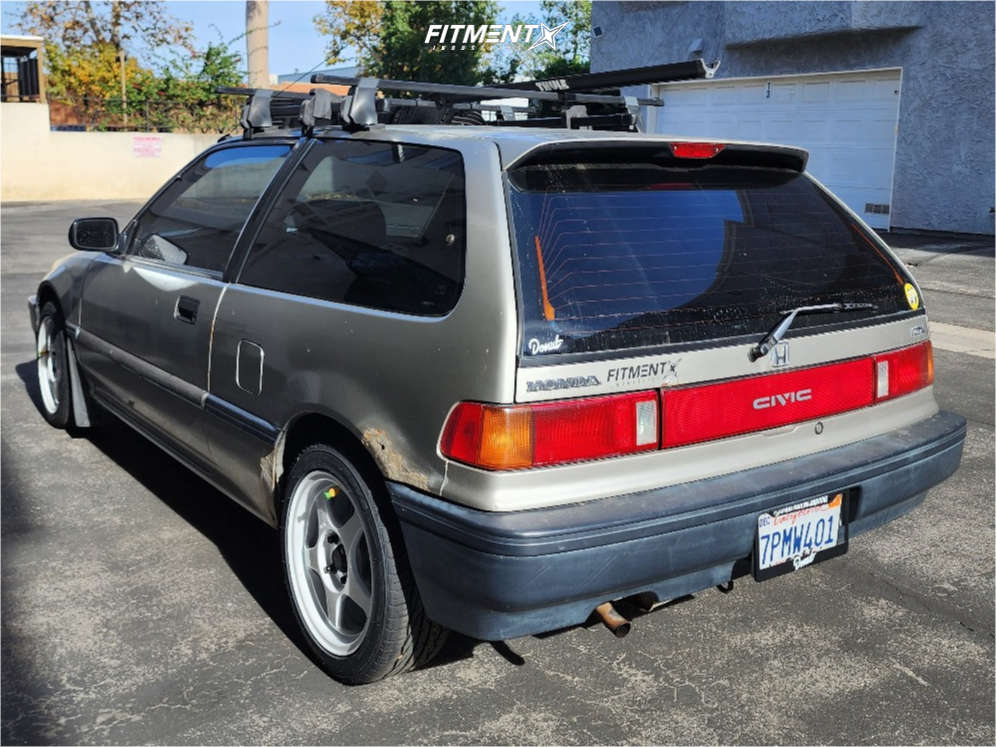 1988 Honda Civic DX with 15x6.5 AVID1 Av8 and Toyo Tires 195x45 on ...