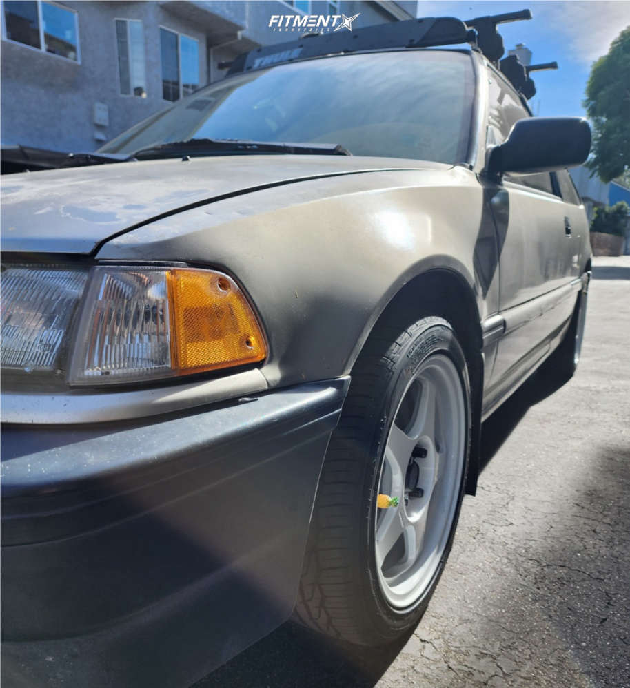 1988 Honda Civic DX with 15x6.5 AVID1 Av8 and Toyo Tires 195x45 on Stock Suspension | 2844042 ...