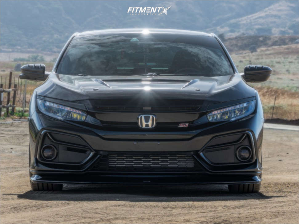 2020 Honda Civic Si with 18x9 Work Meister S1 3p and Falken 245x40 on ...