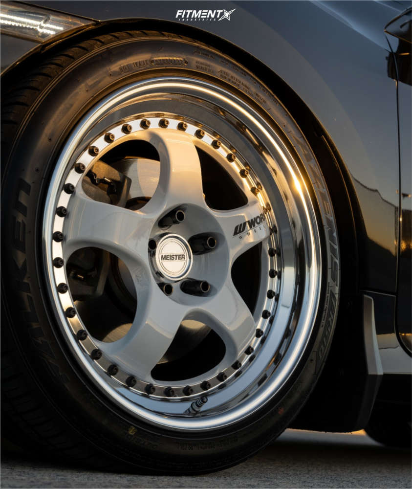 2020 Honda Civic Si with 18x9 Work Meister S1 3p and Falken 245x40 on ...