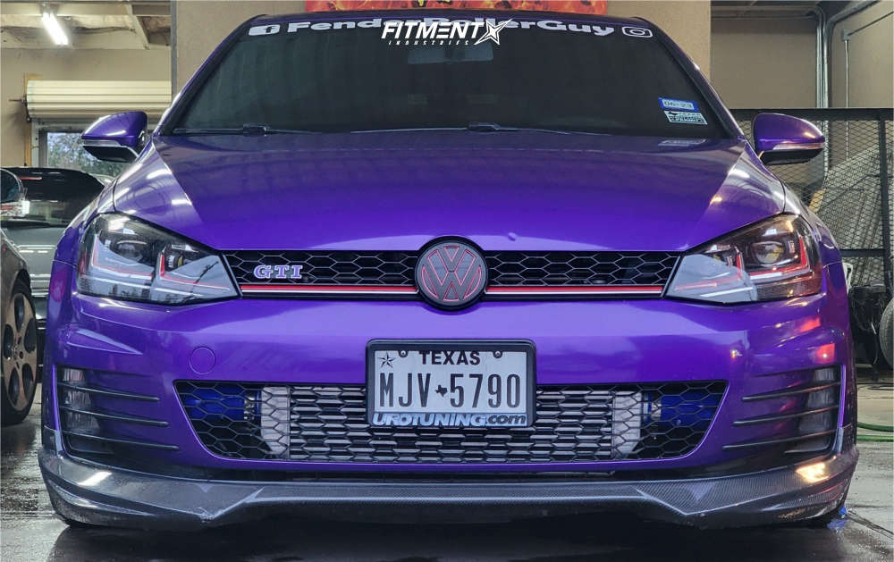 2016 Volkswagen GTI S with 18x8.5 Aodhan Ah09 and Falken 225x40 on ...