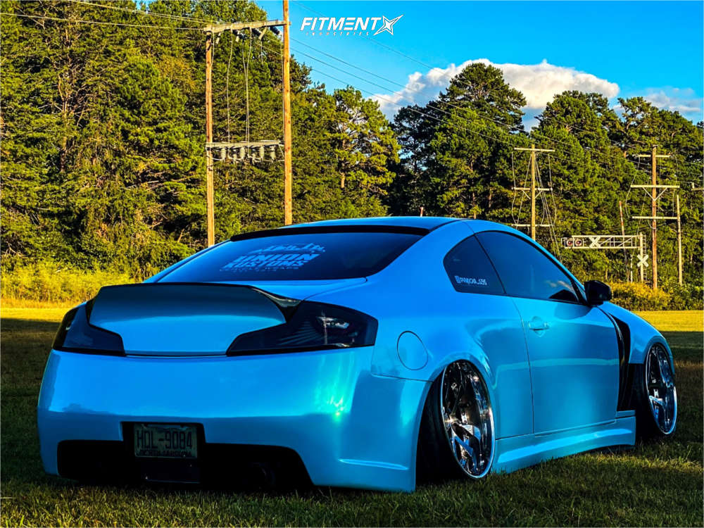 2006 INFINITI G35 Base with 20x11 Weds Kranze Lxz and Lexani 245x35 on ...