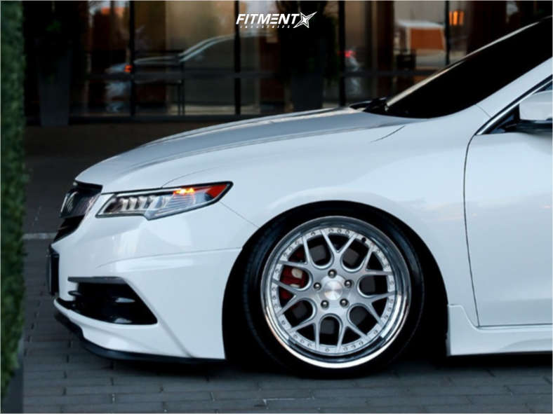 2015 Acura TLX SH-AWD with 19x9.5 Rennen Csl-2 and Zeta 225x35 on ...