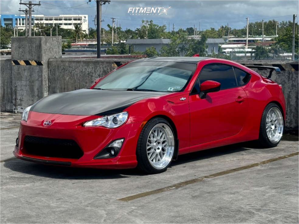 2016 Scion FR-S Base with 18x9.5 Aodhan Ah02 and Nexen 245x35 on ...