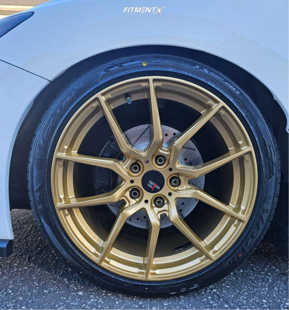 2013 Honda Civic Si with 18x8.5 Option Lab R716 and Lexani 235x40 on ...