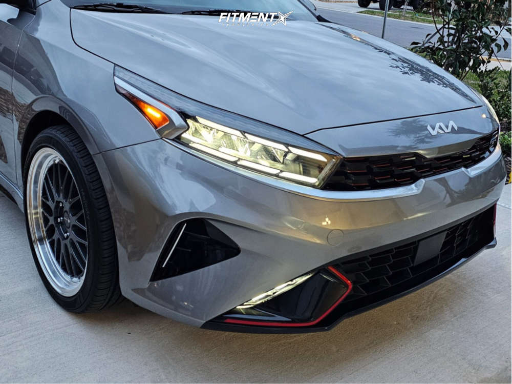 2023 Kia Forte GT with 18x8 Vors Vr8 and Kumho 225x40 on Stock ...