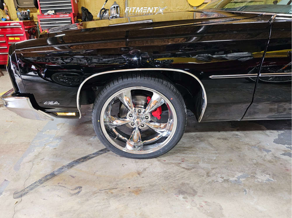 1973 Chevrolet Caprice Classic with 20x8 Rev Classic 100 and Falken ...