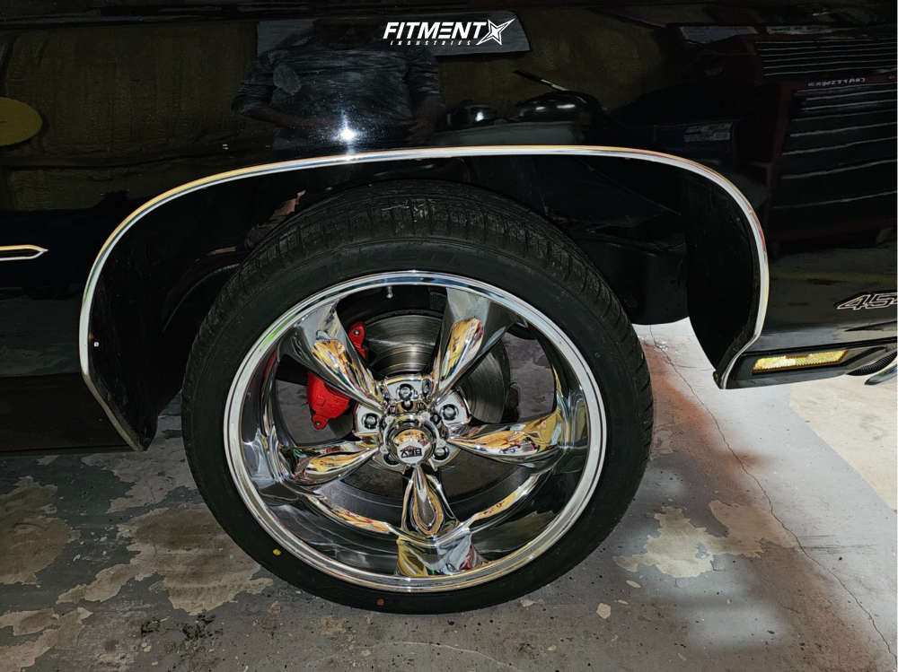 1973 Chevrolet Caprice Classic with 20x8 Rev Classic 100 and Falken ...
