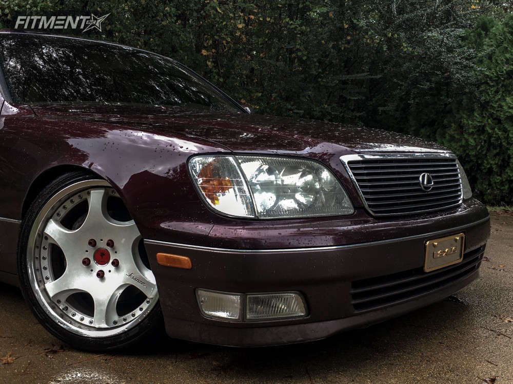 2000 Lexus LS400 Base with 19x9 Weds Bazreia and Kumho 225x35 on ...