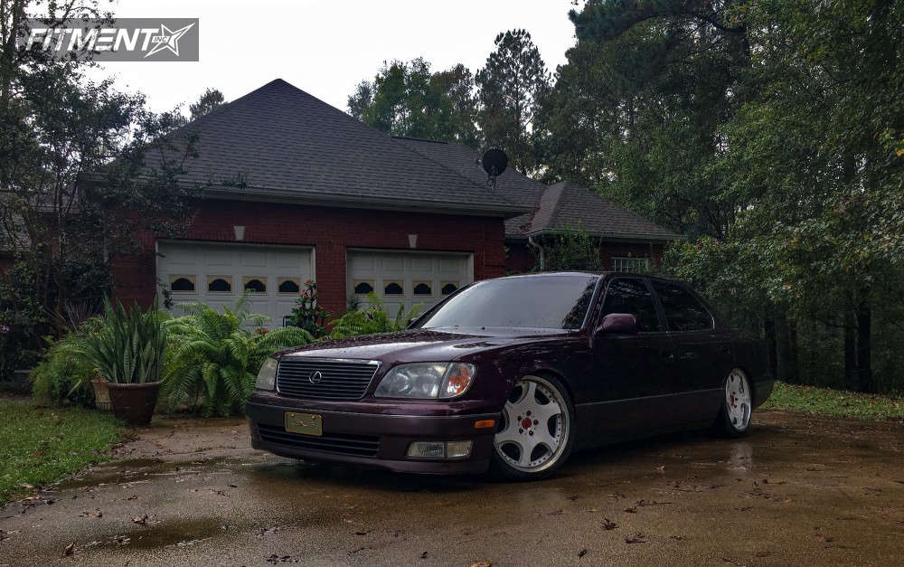 2000 Lexus LS400 Base with 19x9 Weds Bazreia and Kumho 225x35 on ...