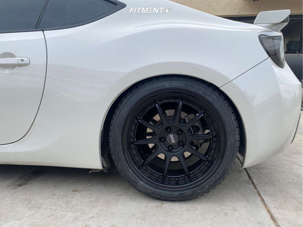 2016 Scion FR-S Base with 18x8.5 ESR Cs12 and Michelin 215x45 on ...