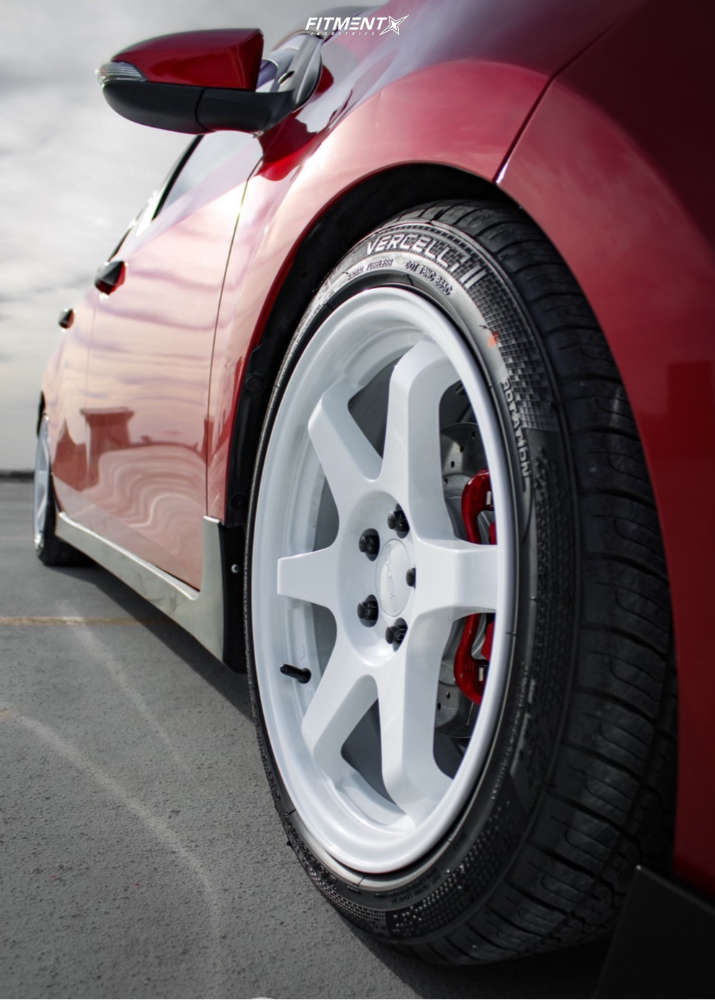 2016 Toyota Corolla S with 17x8 9SiX9 Six-1 and Vercelli 215x45 on ...