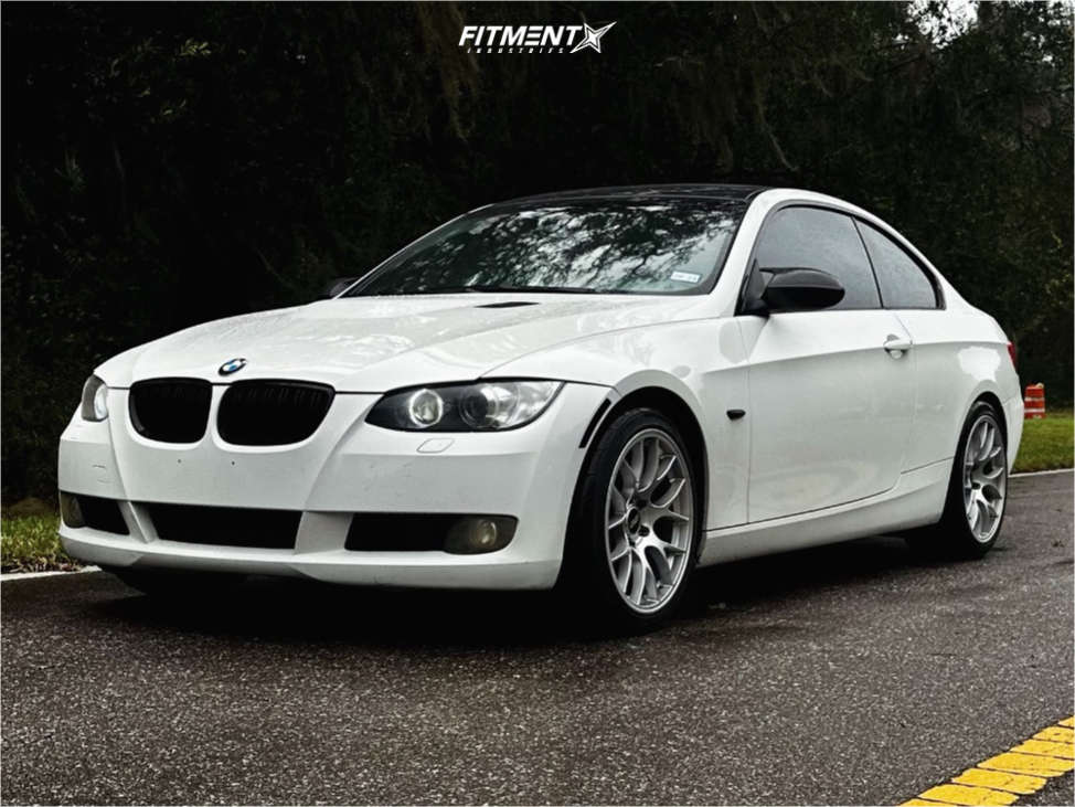 2008 BMW 335i Base with 18x9 Apex Ec-7 and Firestone 235x40 on Stock ...